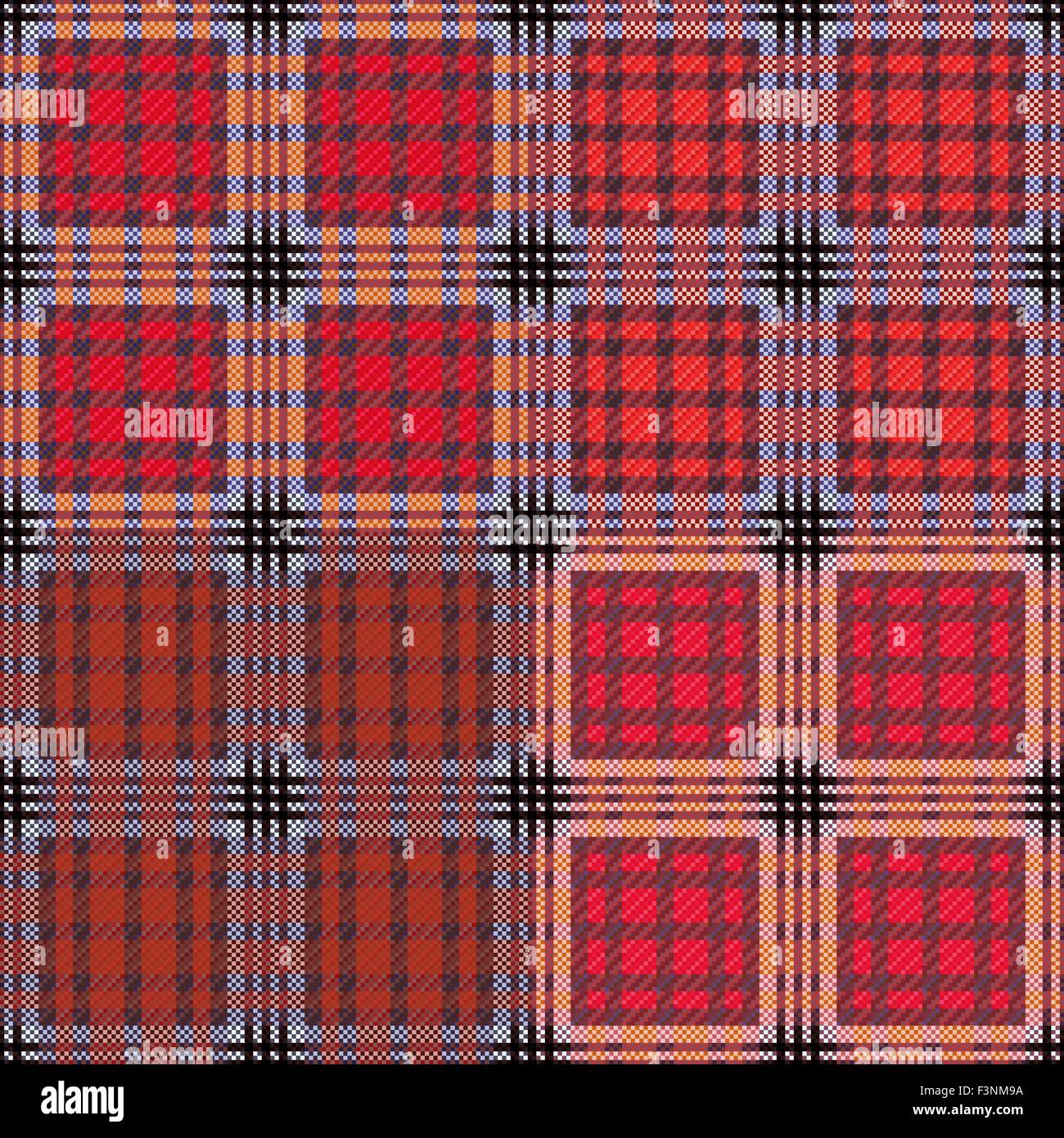Four seamless checkered vector patterns with different tinctures Stock ...
