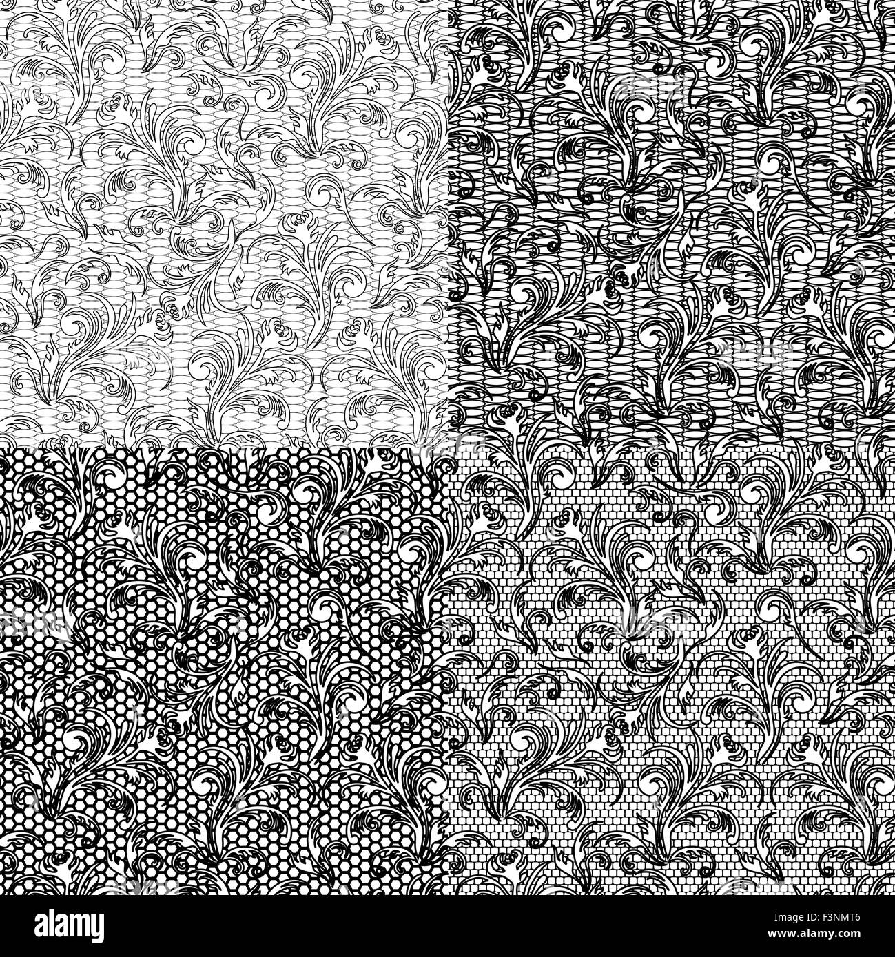 Natural ornaments Black and White Stock Photos & Images - Alamy