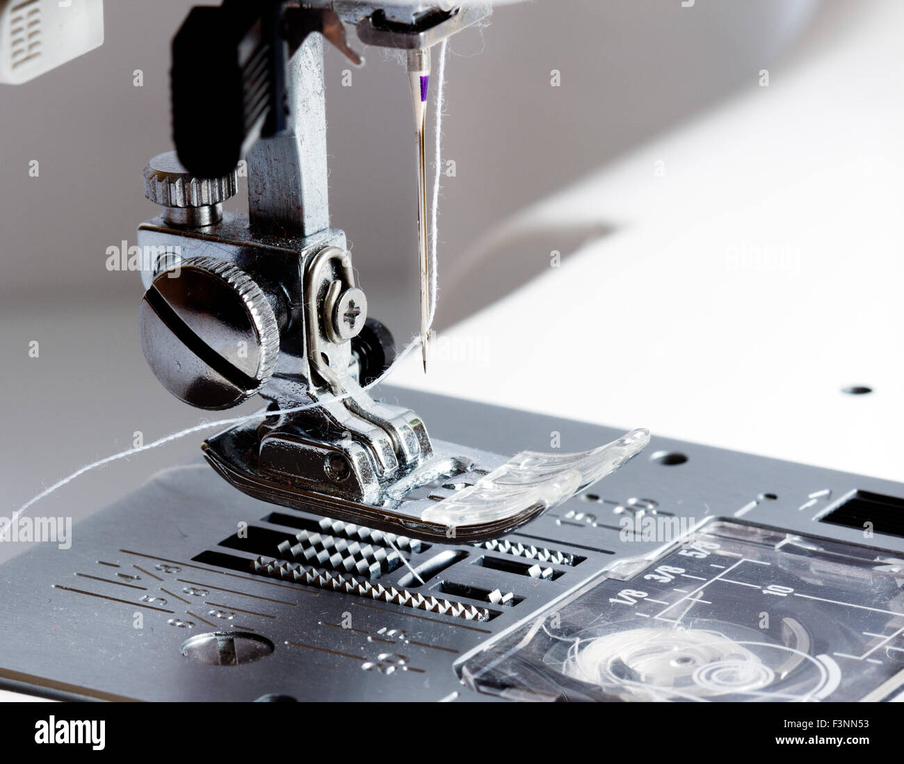 Foot transporter sewing machine hi-res stock photography and images - Alamy