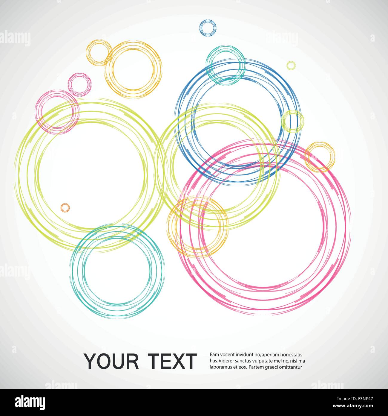 Color line. Circle design eps Stock Vector Image & Art - Alamy