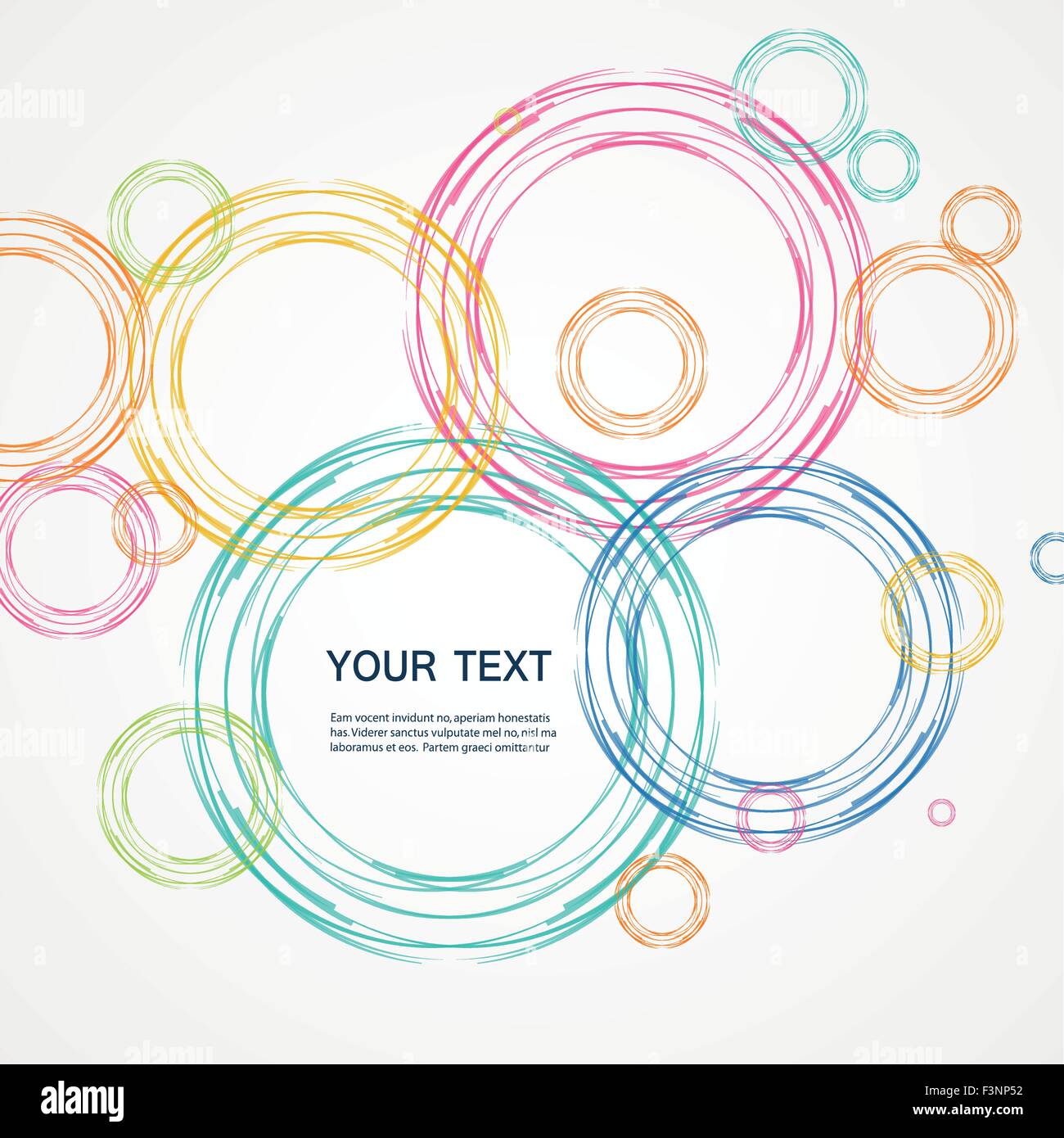 Color line. Circle design eps Stock Vector Image & Art - Alamy