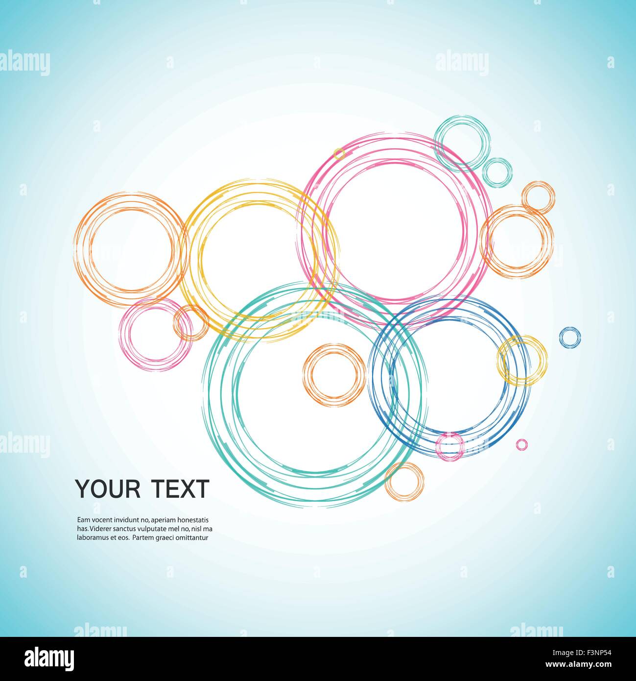 Color line. Circle design eps Stock Vector Image & Art - Alamy