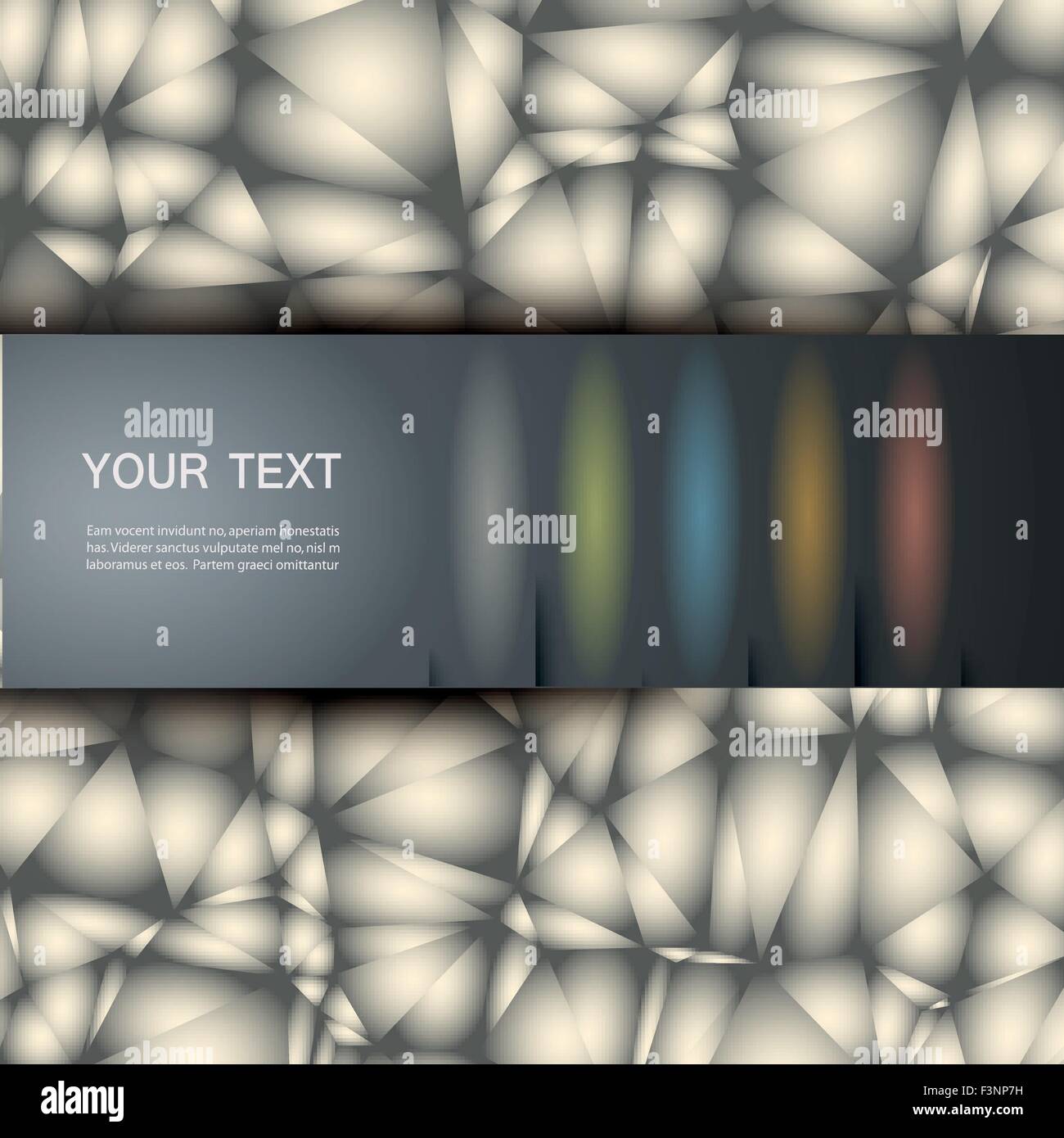 Example of a simple cover. Vector design eps10 Stock Vector Image & Art ...