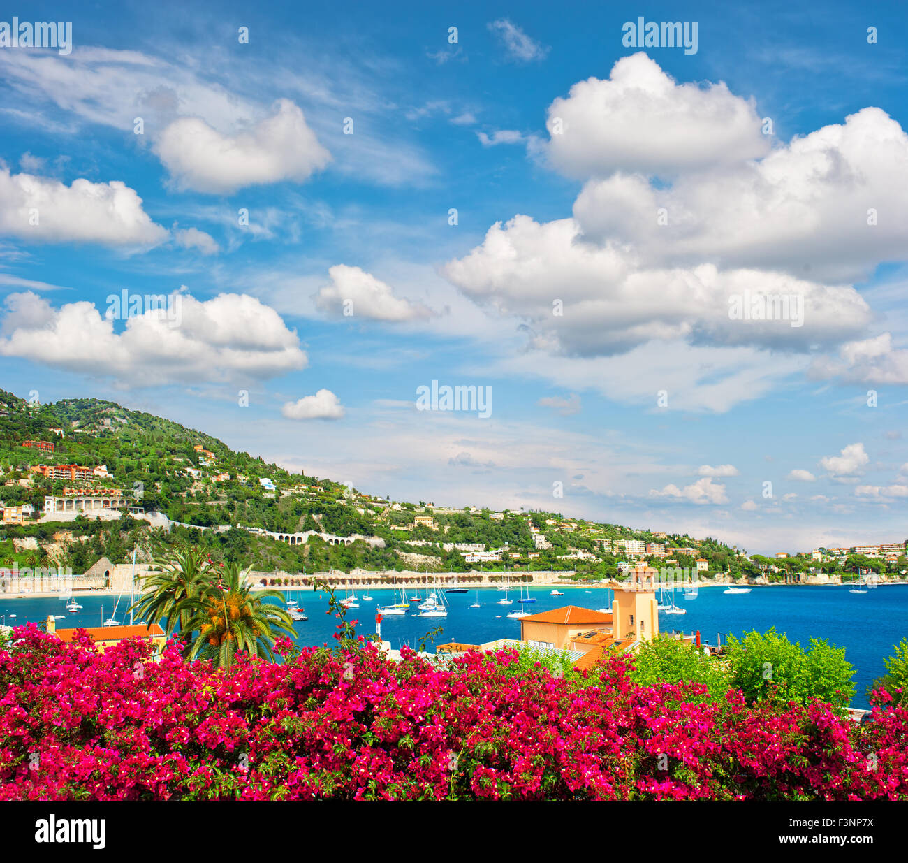 Mediterranean sea beach france hi-res stock photography and images - Alamy
