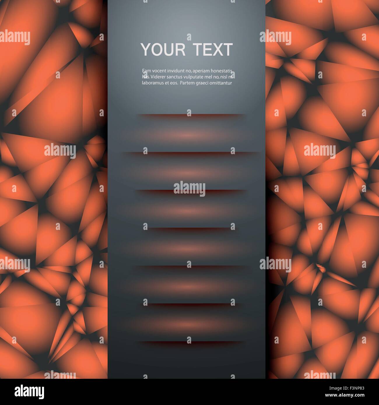 Example of a simple cover. Vector design eps10 Stock Vector Image & Art ...