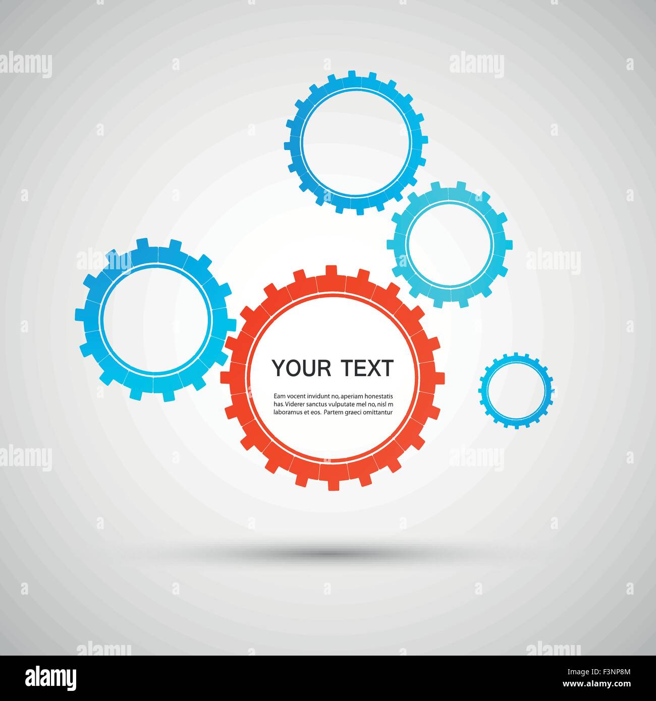 Vector color design concept gears Stock Vector Image & Art - Alamy