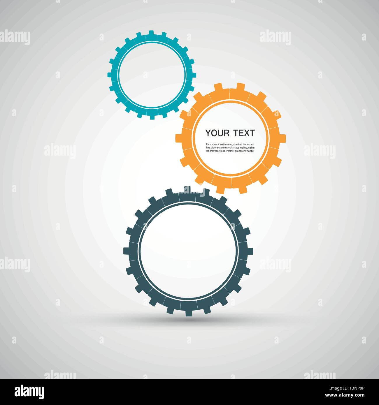Vector color design concept gears Stock Vector Image & Art - Alamy