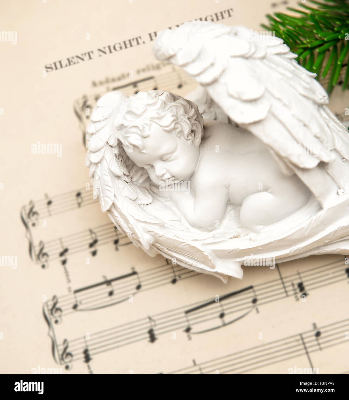 Sleeping angel and night hi-res stock photography and images - Alamy