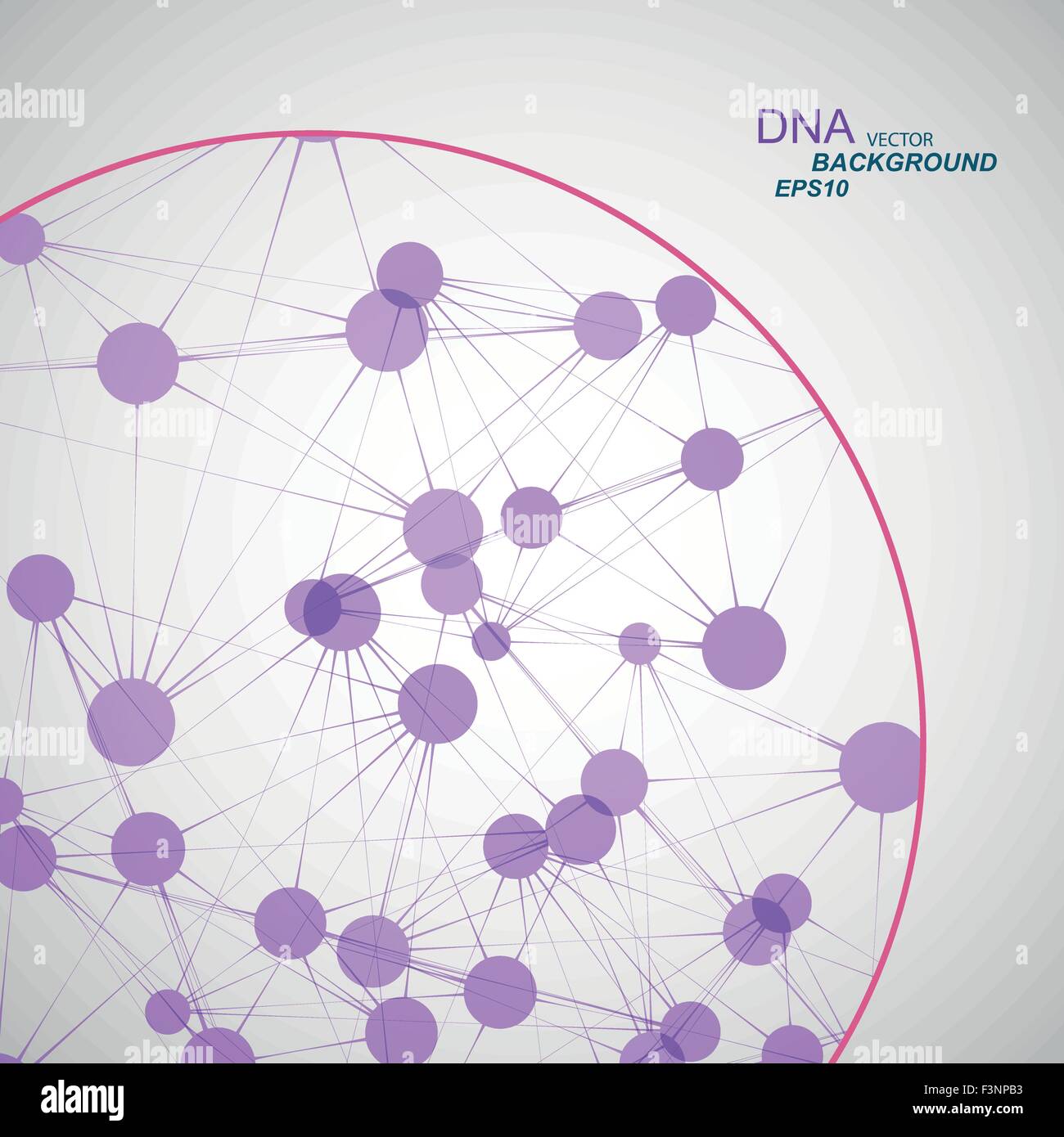 Vector Network Connection And Dna Eps10 Stock Vector Image And Art Alamy