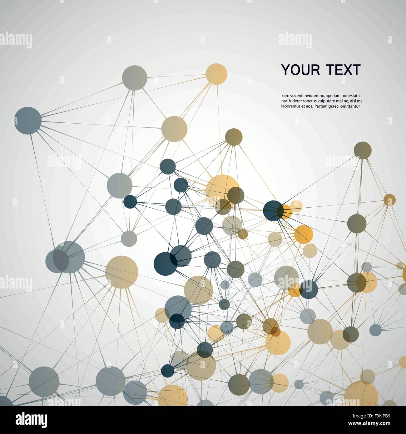 Vector network connection and DNA eps10 Stock Vector Image & Art - Alamy