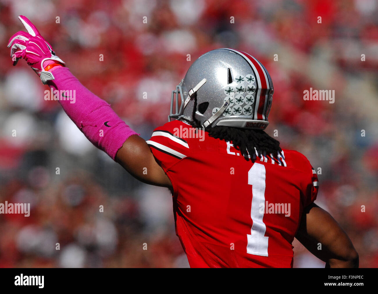 October 10th, 2015: Erick Smith #1 during the Maryland Terrapins vs ...