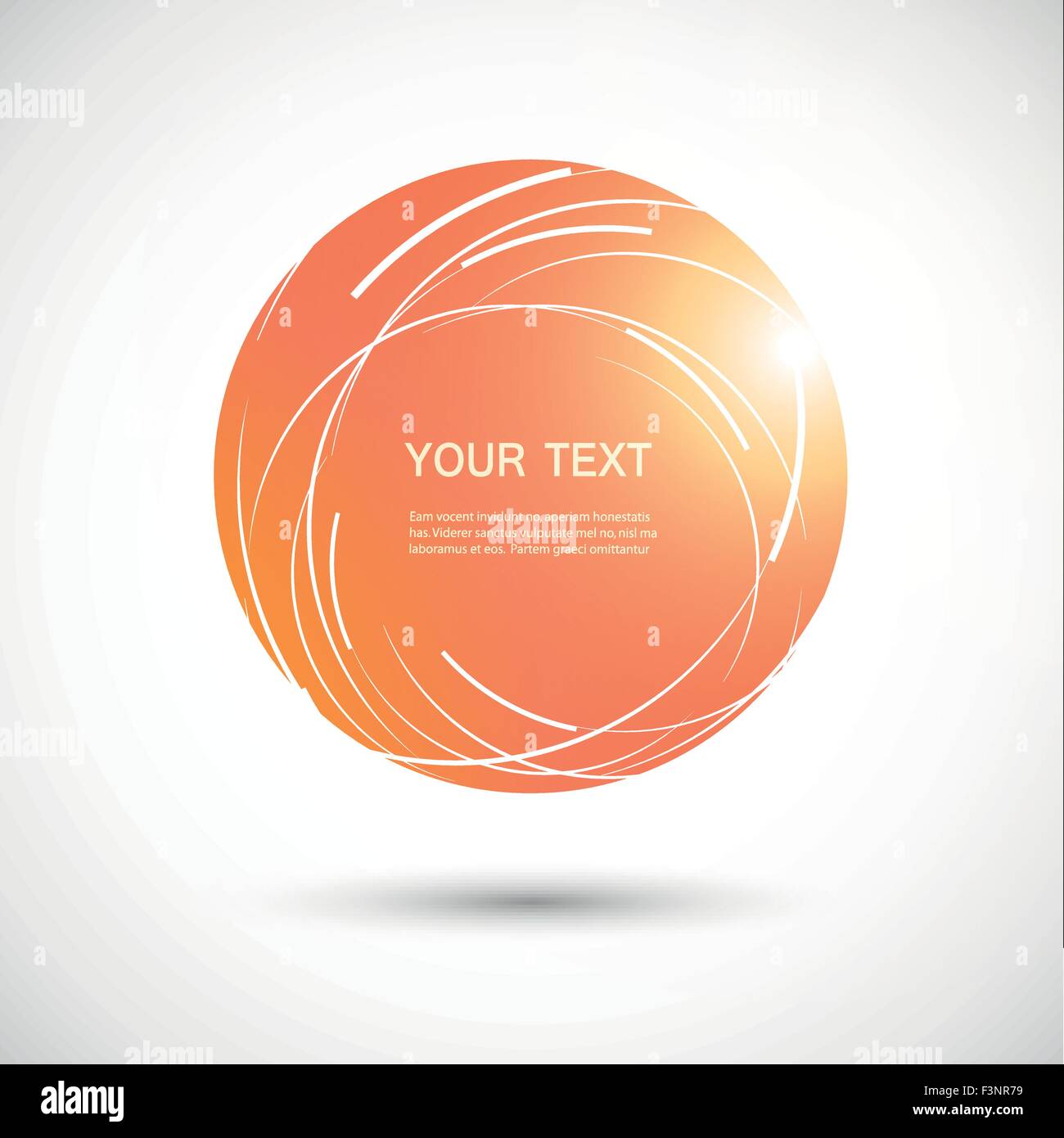 Vector color circle line design Stock Vector Image & Art - Alamy