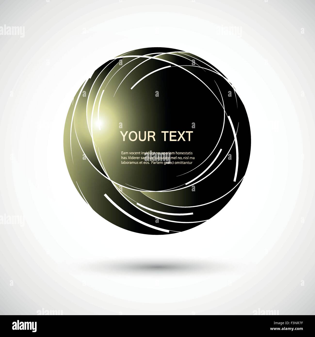 Vector color circle line design Stock Vector Image & Art - Alamy