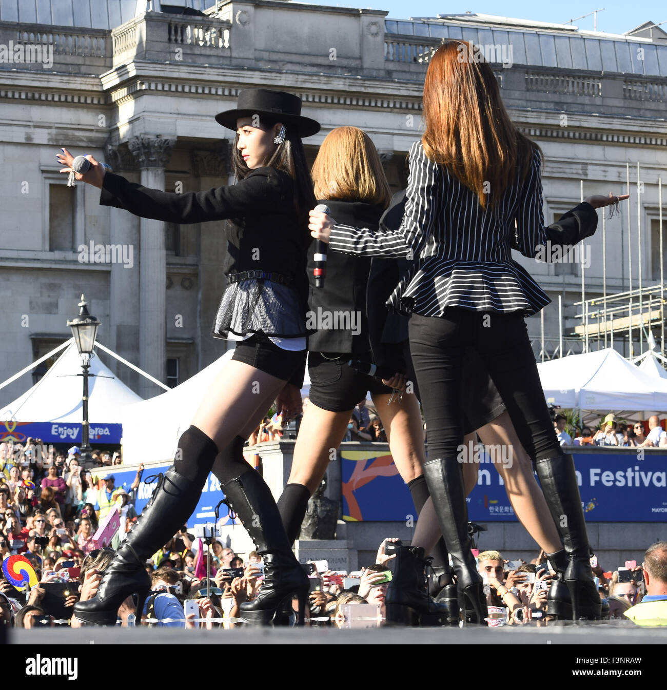 London Korean Festival Trafalgar Square Festival featuring a selection ...