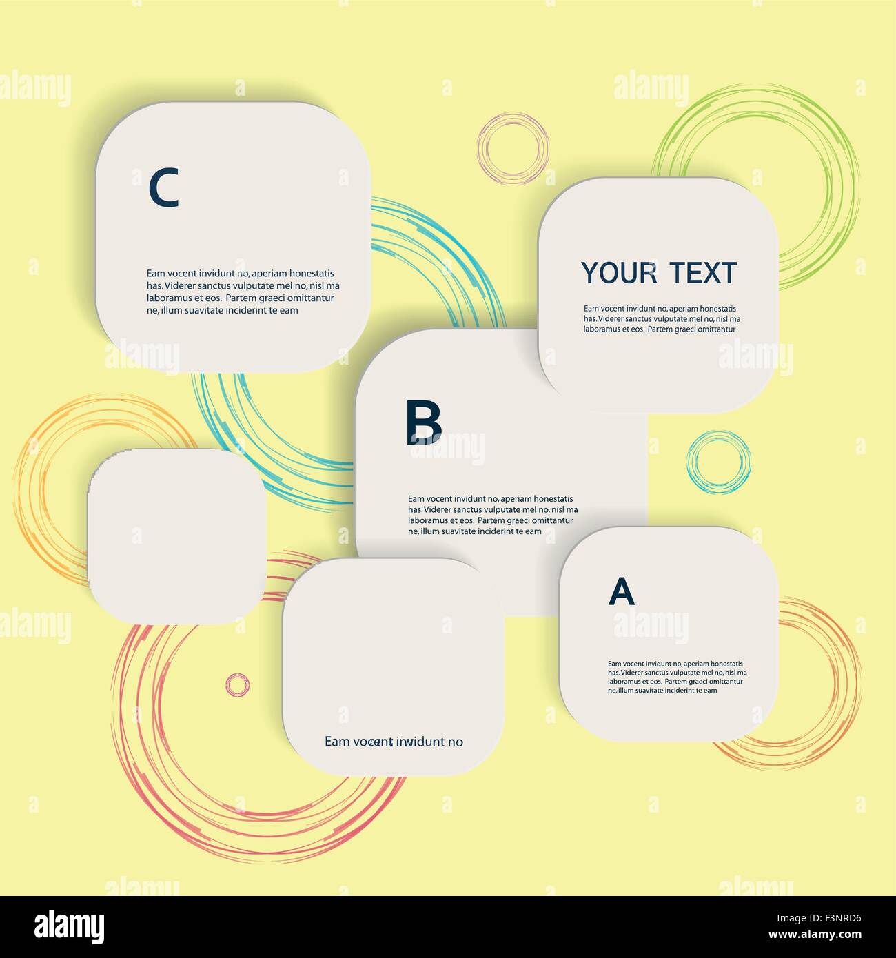 Vector color square connection eps Stock Vector Image & Art - Alamy