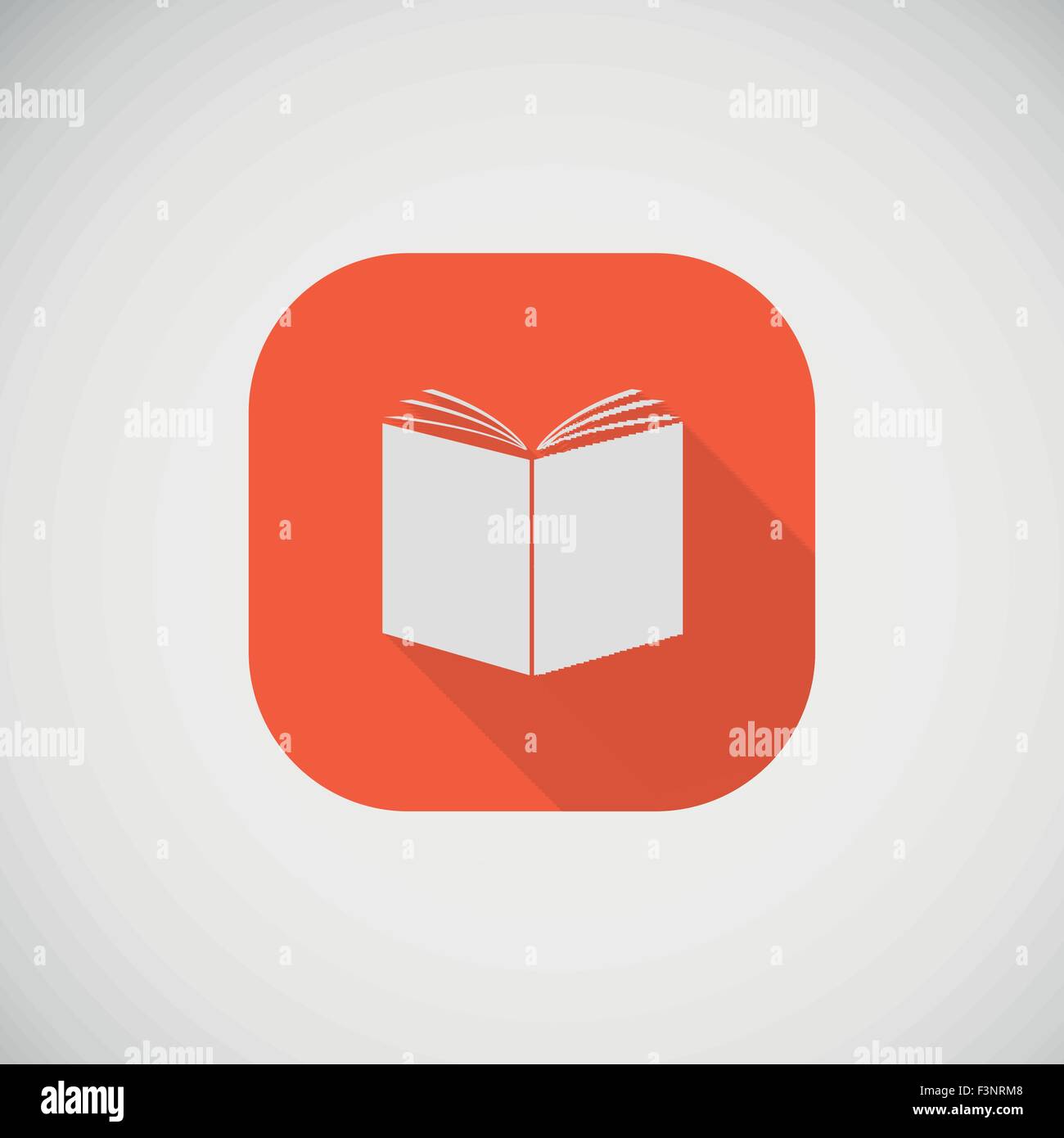 Icon of an open book eps10 Stock Vector Image & Art - Alamy