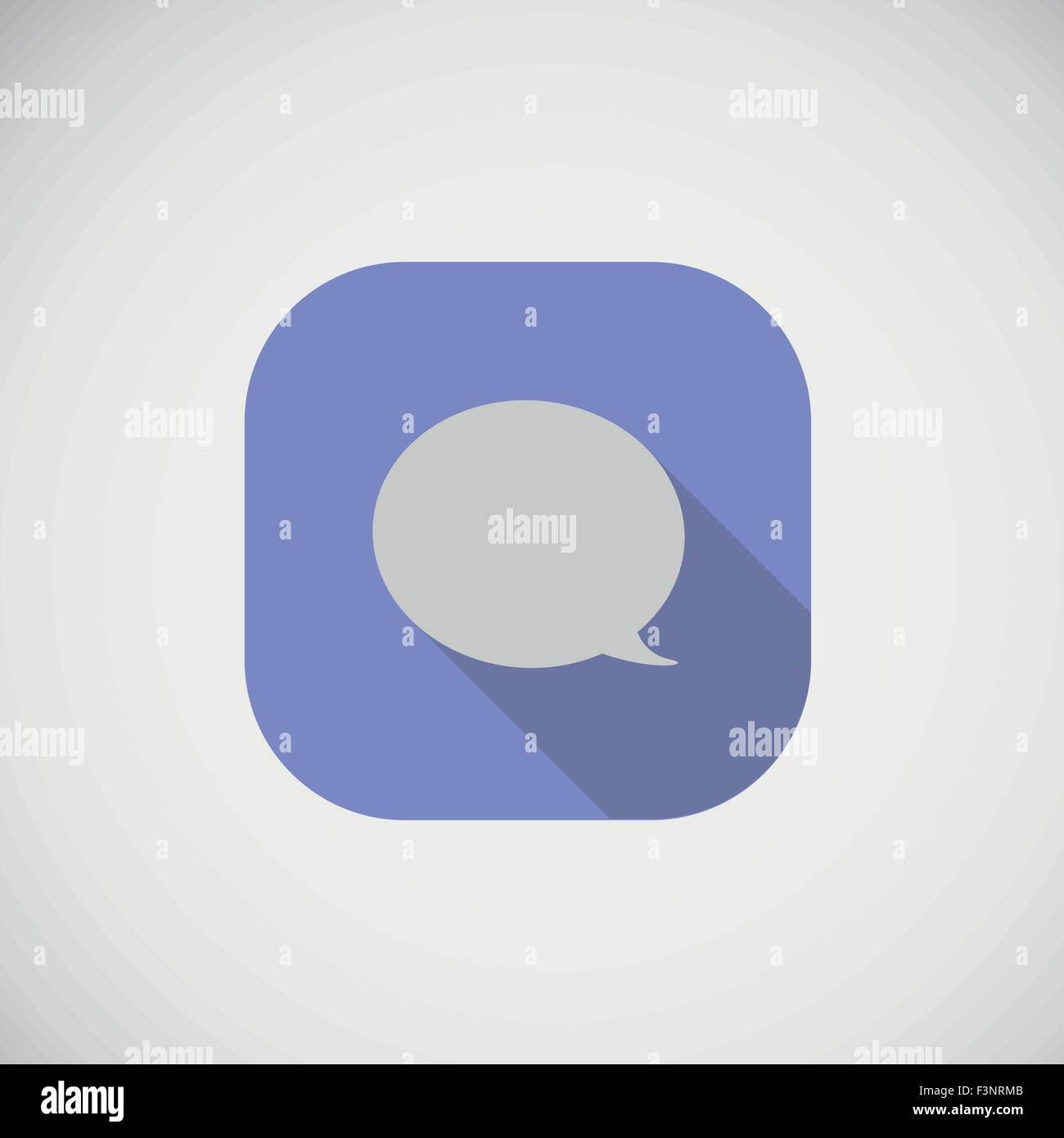 Vector speech dialog flat icon Stock Vector Image & Art - Alamy