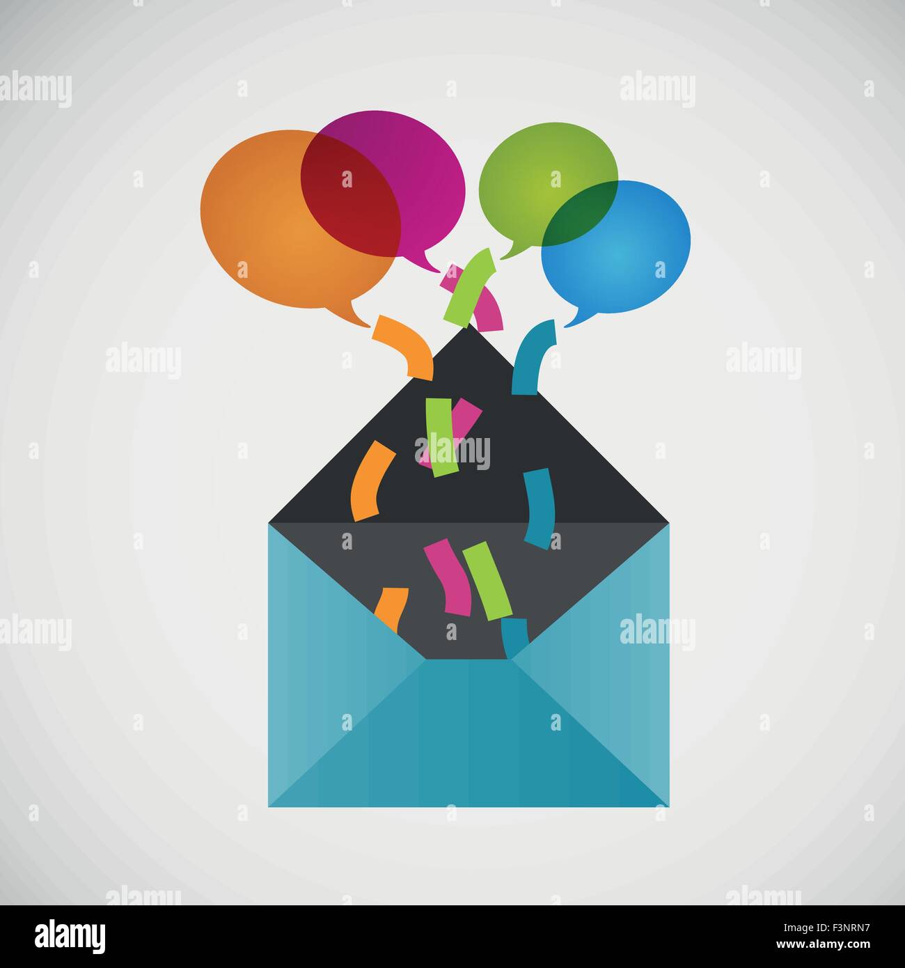 Writing and speech bubbles, eps10 Stock Vector Image & Art - Alamy