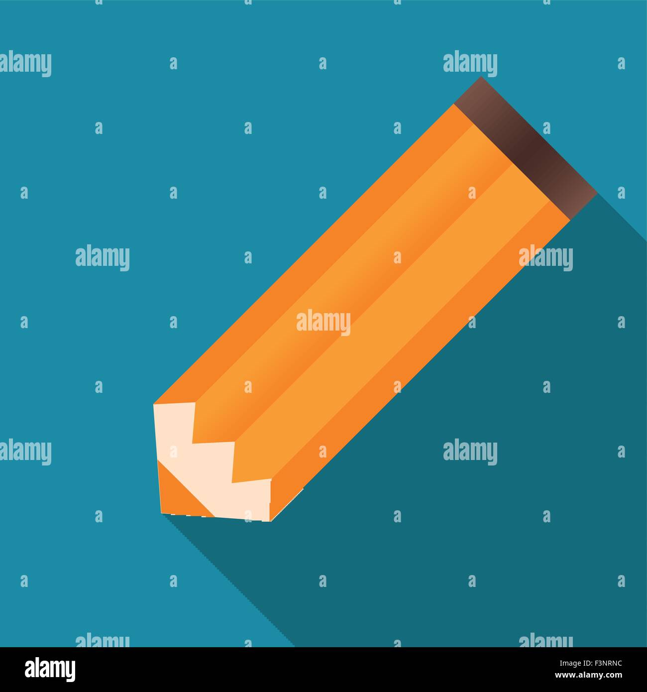 Design pencil with shadow, eps Stock Vector Image & Art - Alamy