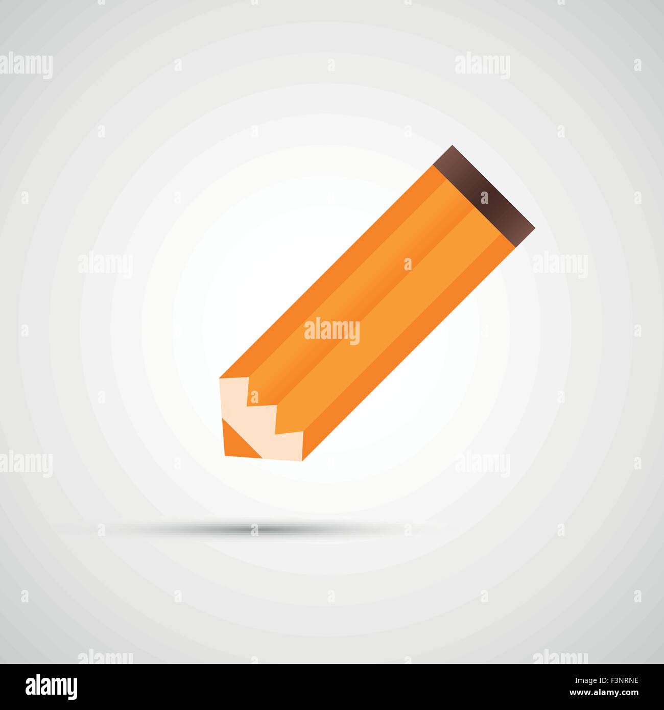 Design pencil with shadow, eps Stock Vector Image & Art - Alamy