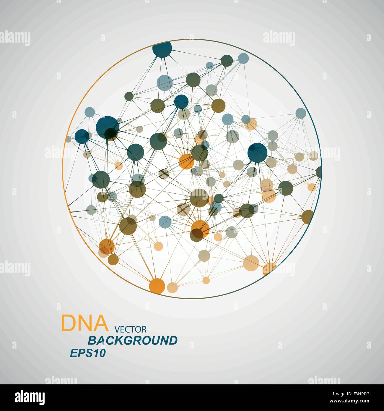 Vector network connection and DNA eps10 Stock Vector Image & Art - Alamy