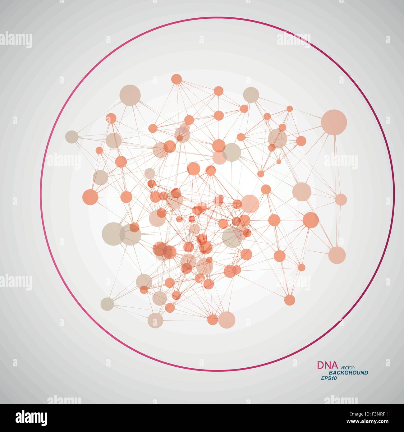 Vector network connection and DNA eps10 Stock Vector Image & Art - Alamy