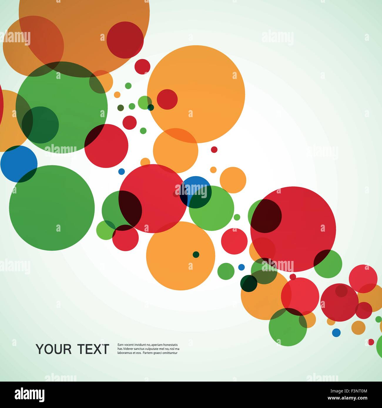 Vector background design of large colored balls Stock Vector Image ...