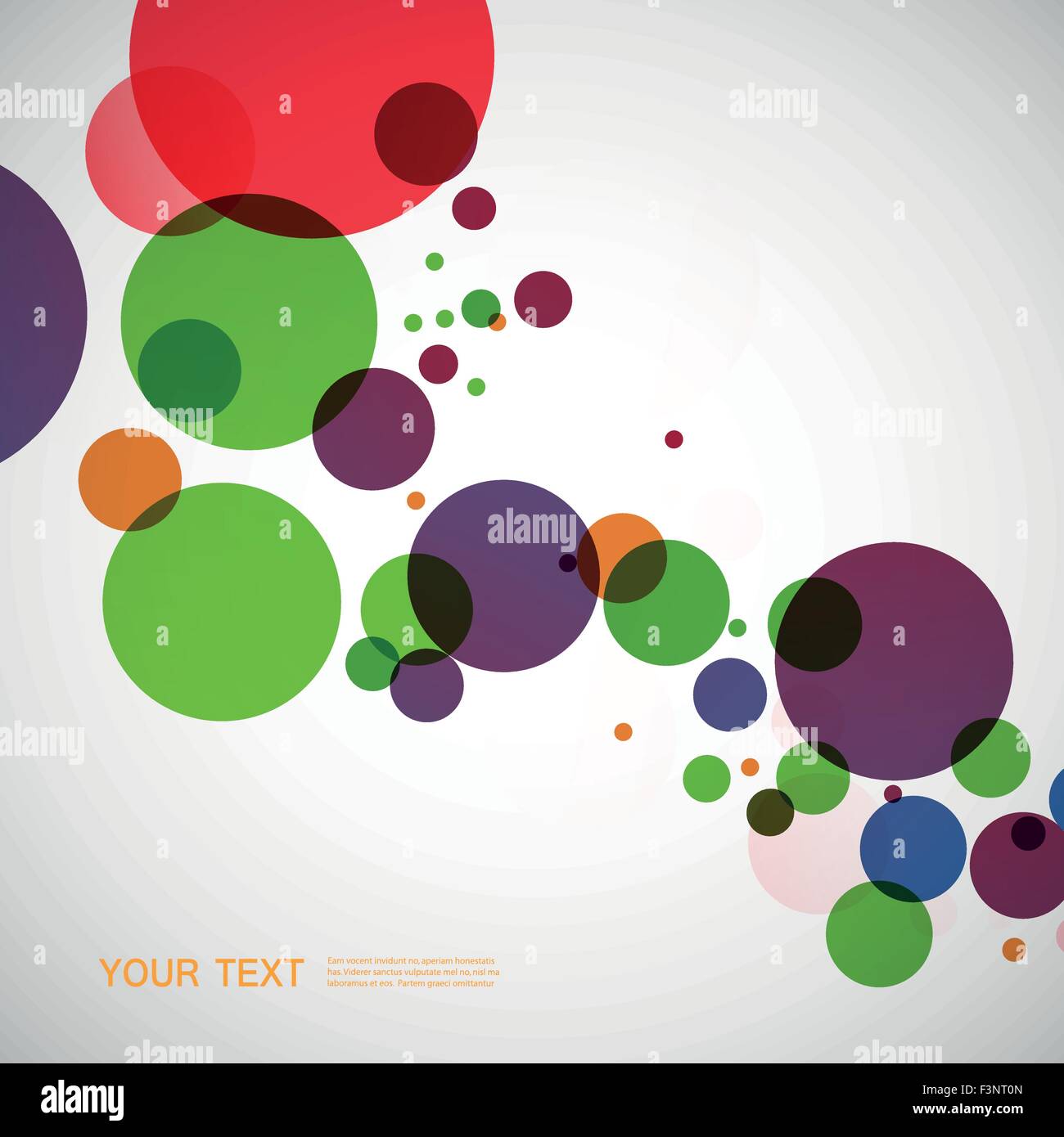 Vector background design of large colored balls Stock Vector Image ...