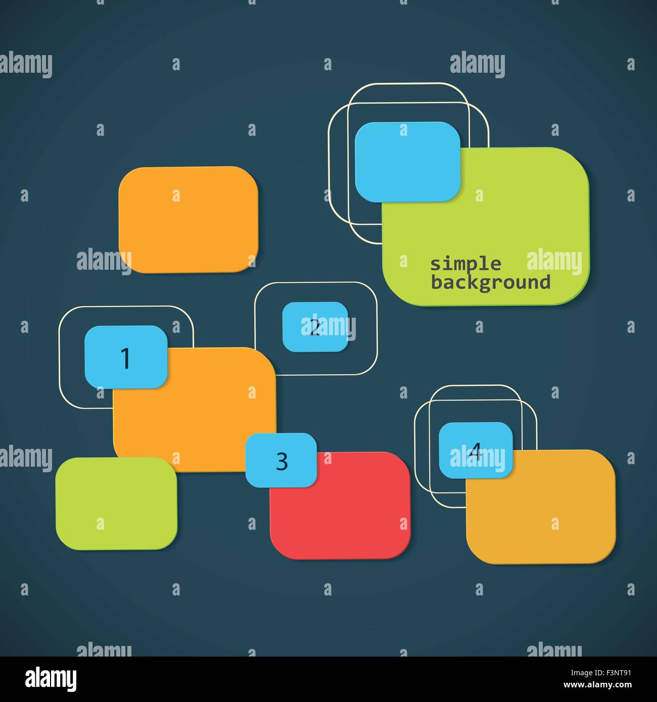 Colored vector elements for text and symbols Stock Vector Image & Art ...