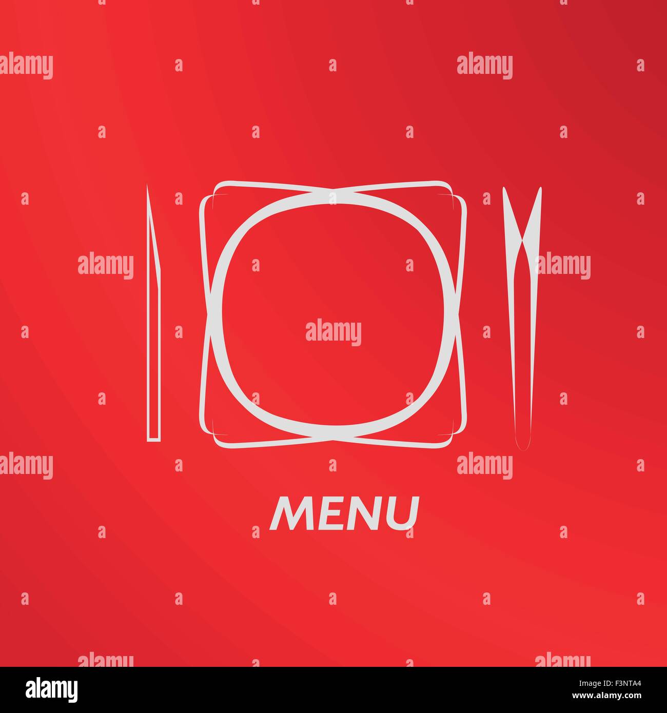 Simple flat vector cover cafe menu eps Stock Vector Image & Art - Alamy