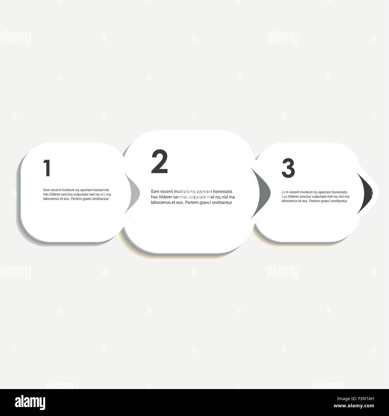Abstract color vector shapes for your infographics Stock Vector Image ...