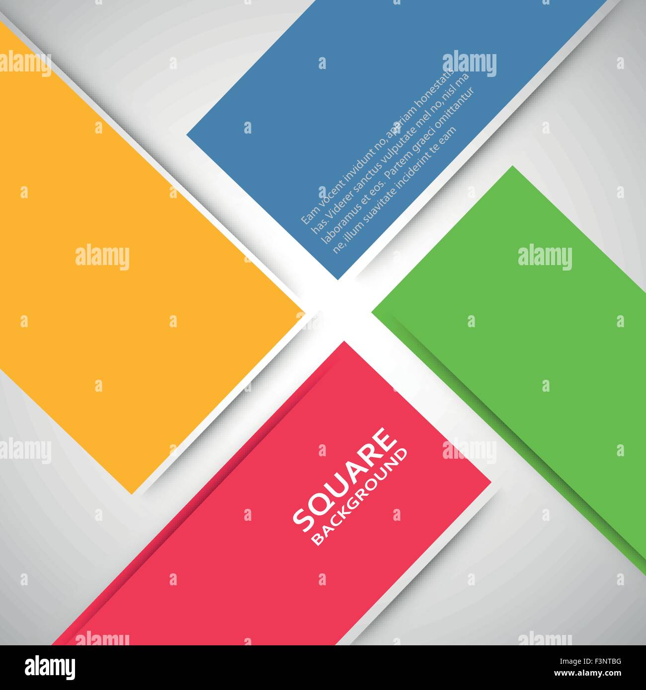 Large colored boxes with blank space for text Stock Vector Image & Art ...