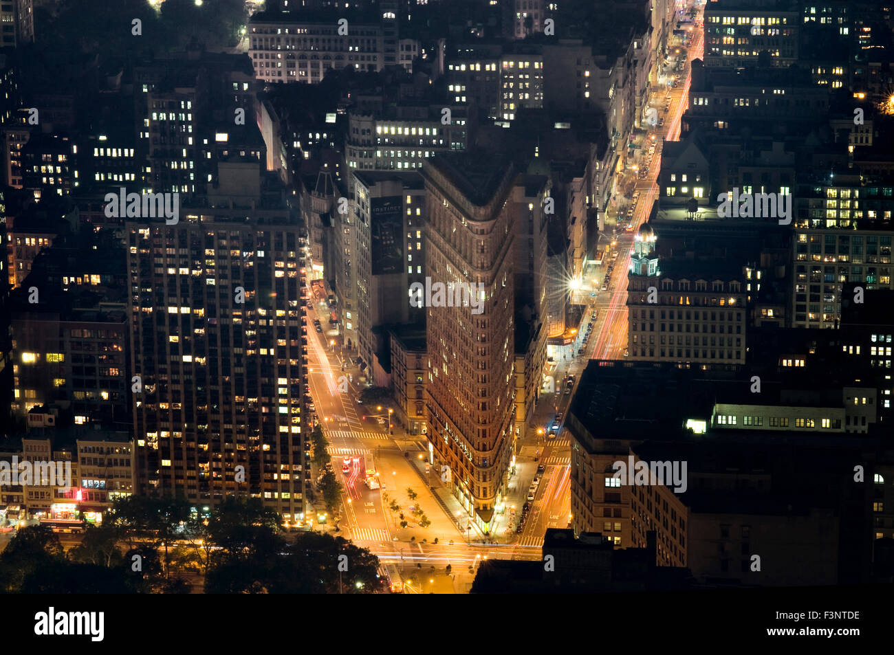 Aerial views of the Flatiron Building. The Flatiron Building Fuller ...