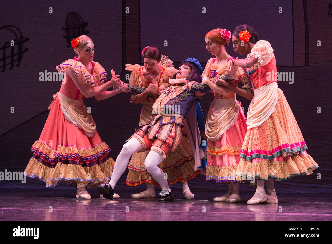 Boris Nowitsky (Carlos Renedo) as Count at the centre. Les Ballets ...