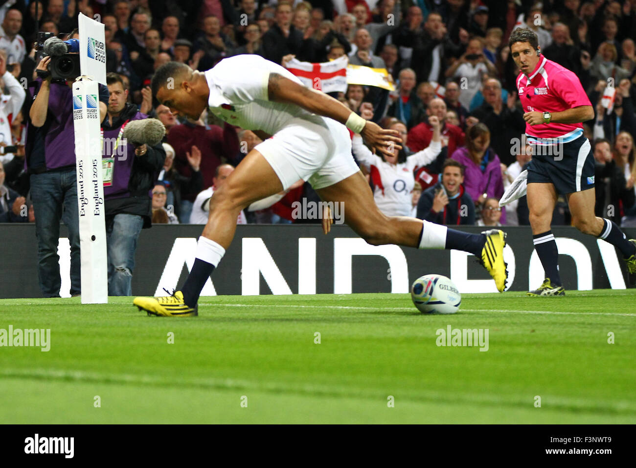 Etihad Stadium, Manchester, UK. 10th Oct, 2015. Rugby World Cup ...
