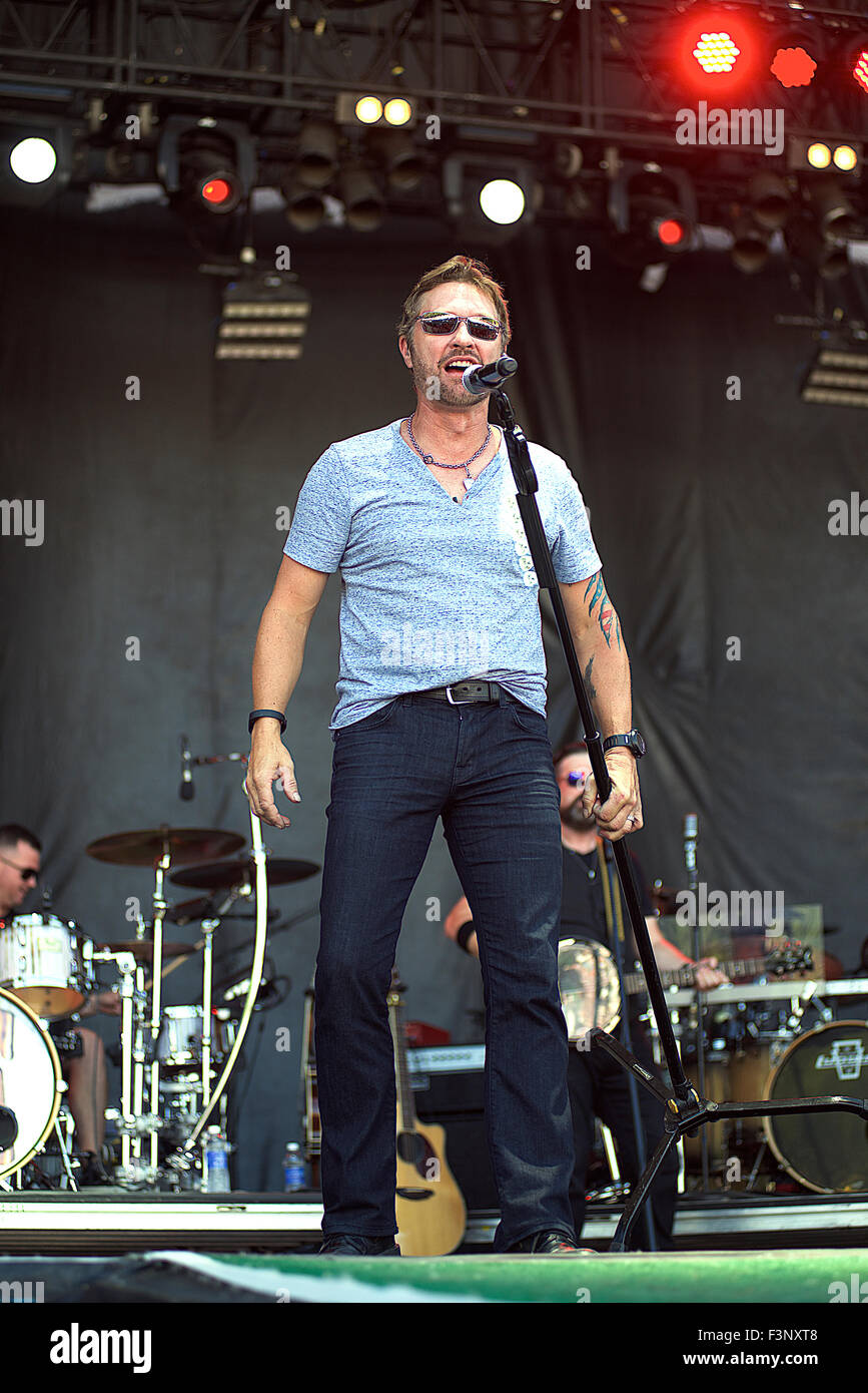 Craig Morgan performs at the Annual Kicker Country Stampede in ...