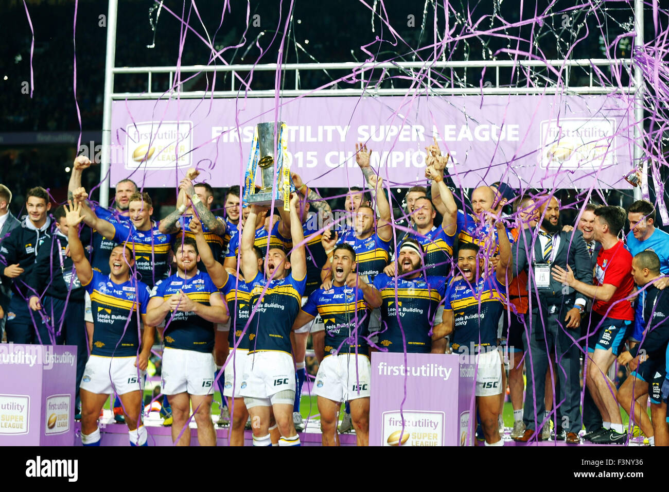 Old Trafford, Manchester, UK. 10th Oct, 2015. Rugby League Grand Final ...