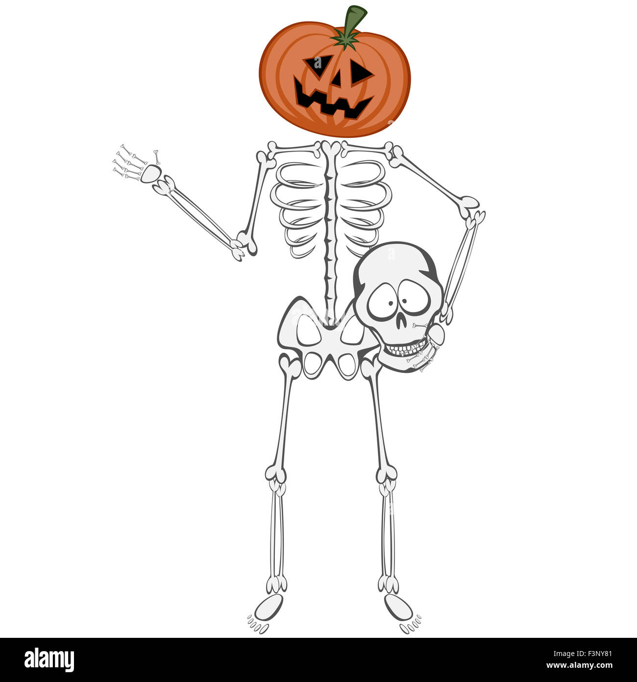Funny skeleton hi-res stock photography and images - Alamy