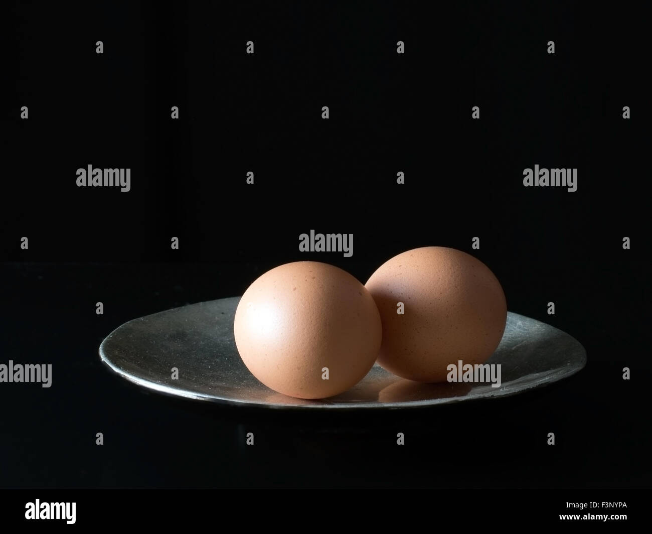 Two chicken eggs hi-res stock photography and images - Alamy