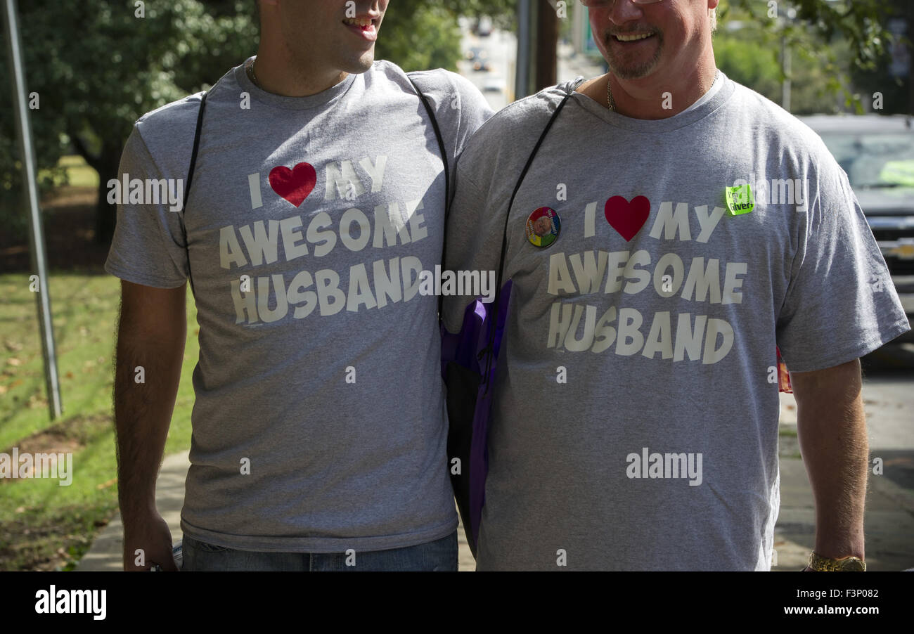 Atlanta, GA, USA. 10th Oct, 2015. LGBT community celebrates Gay Pride ...