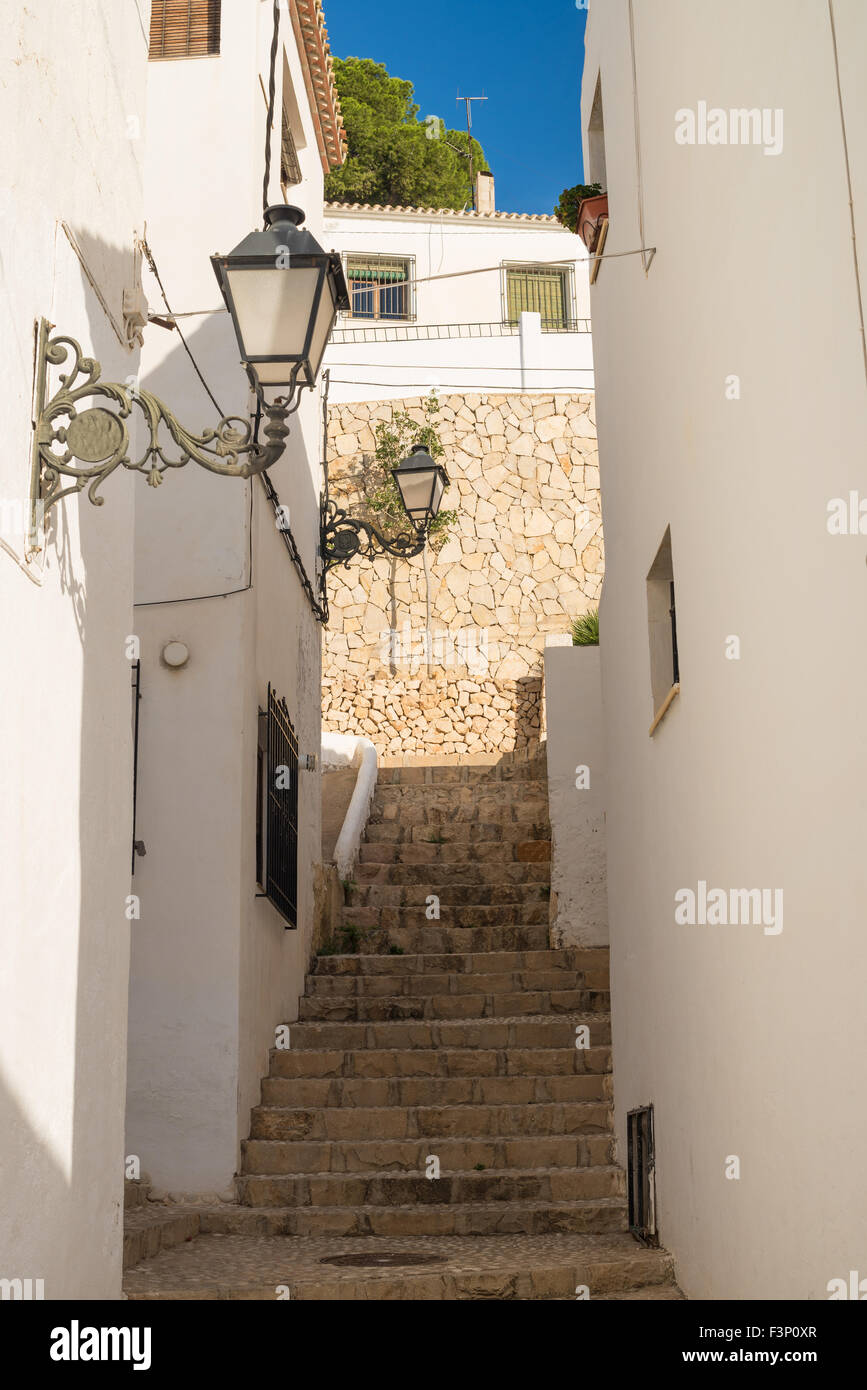Spain altea village whitewashed hi-res stock photography and images - Alamy