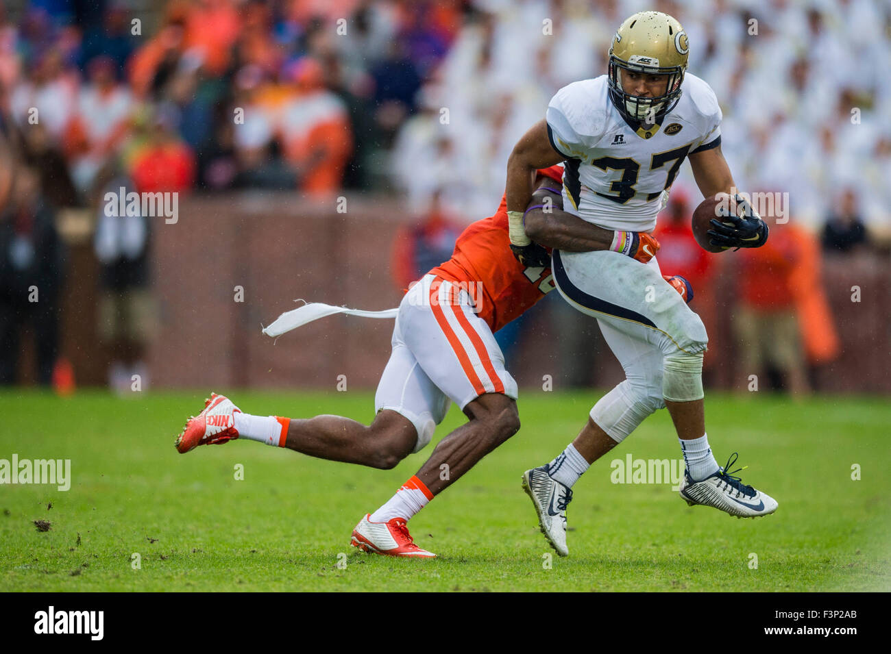 Georgia Tech running back Mikell Lands-Davis (37) during the NCAA ...