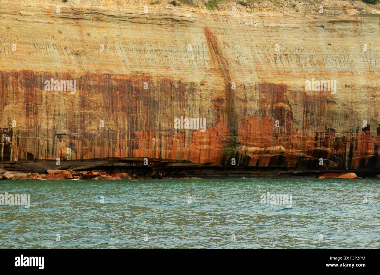 Pictured rocks northern michigan hi-res stock photography and images ...