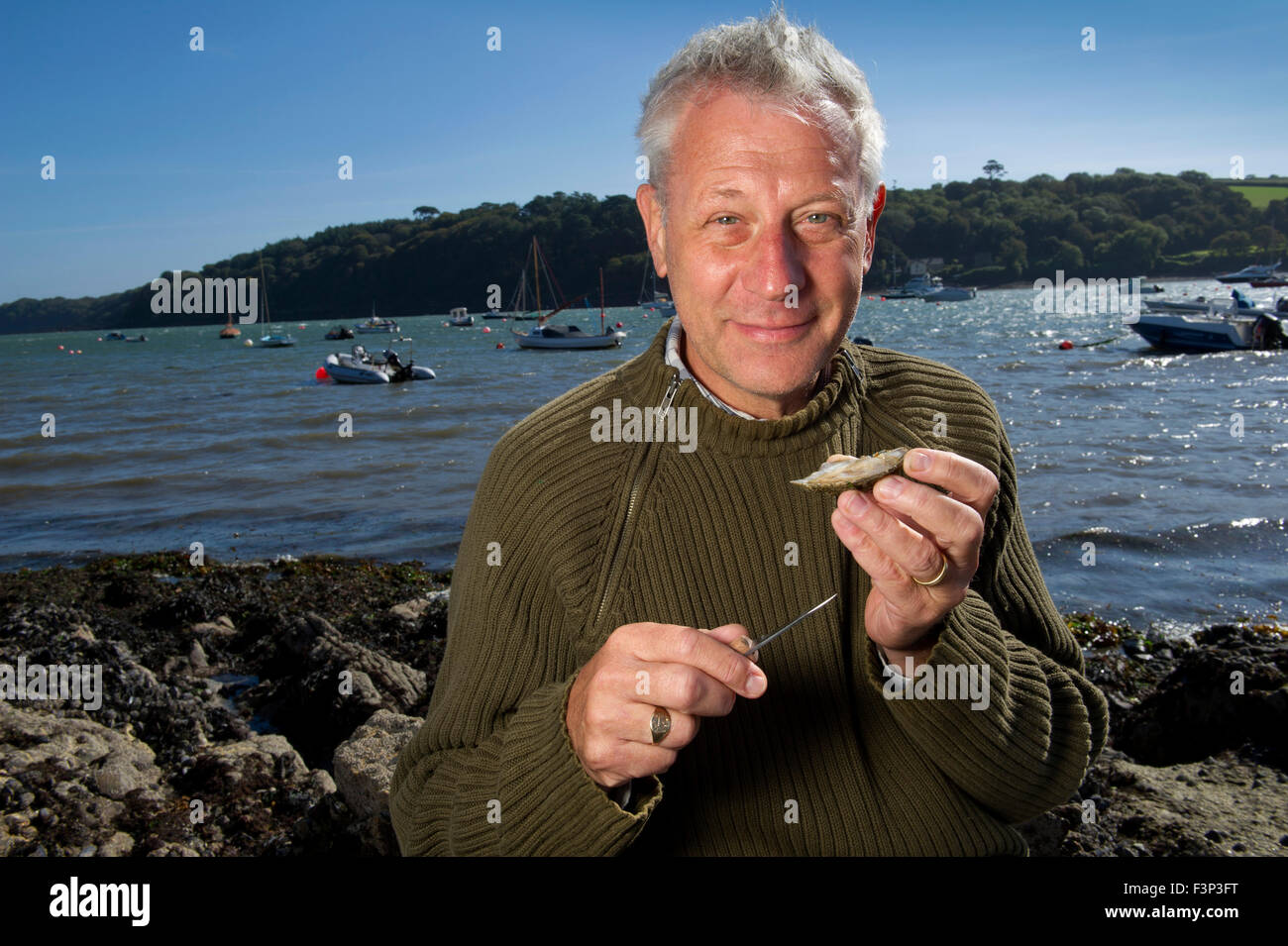 Robin Hancock of Wright Brothers Oysters, who manages the Duchy of ...