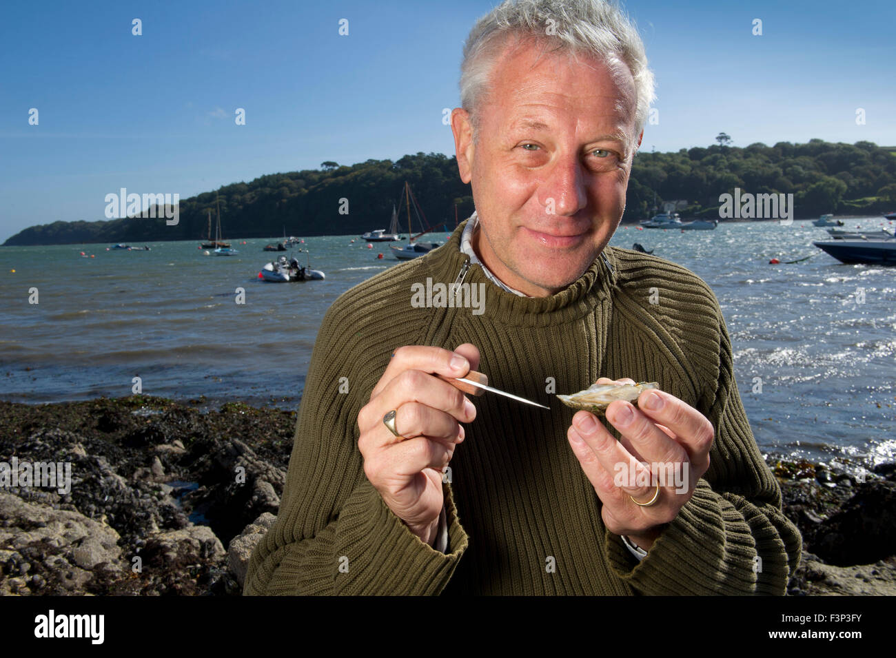 Robin Hancock of Wright Brothers Oysters, who manages the Duchy of ...