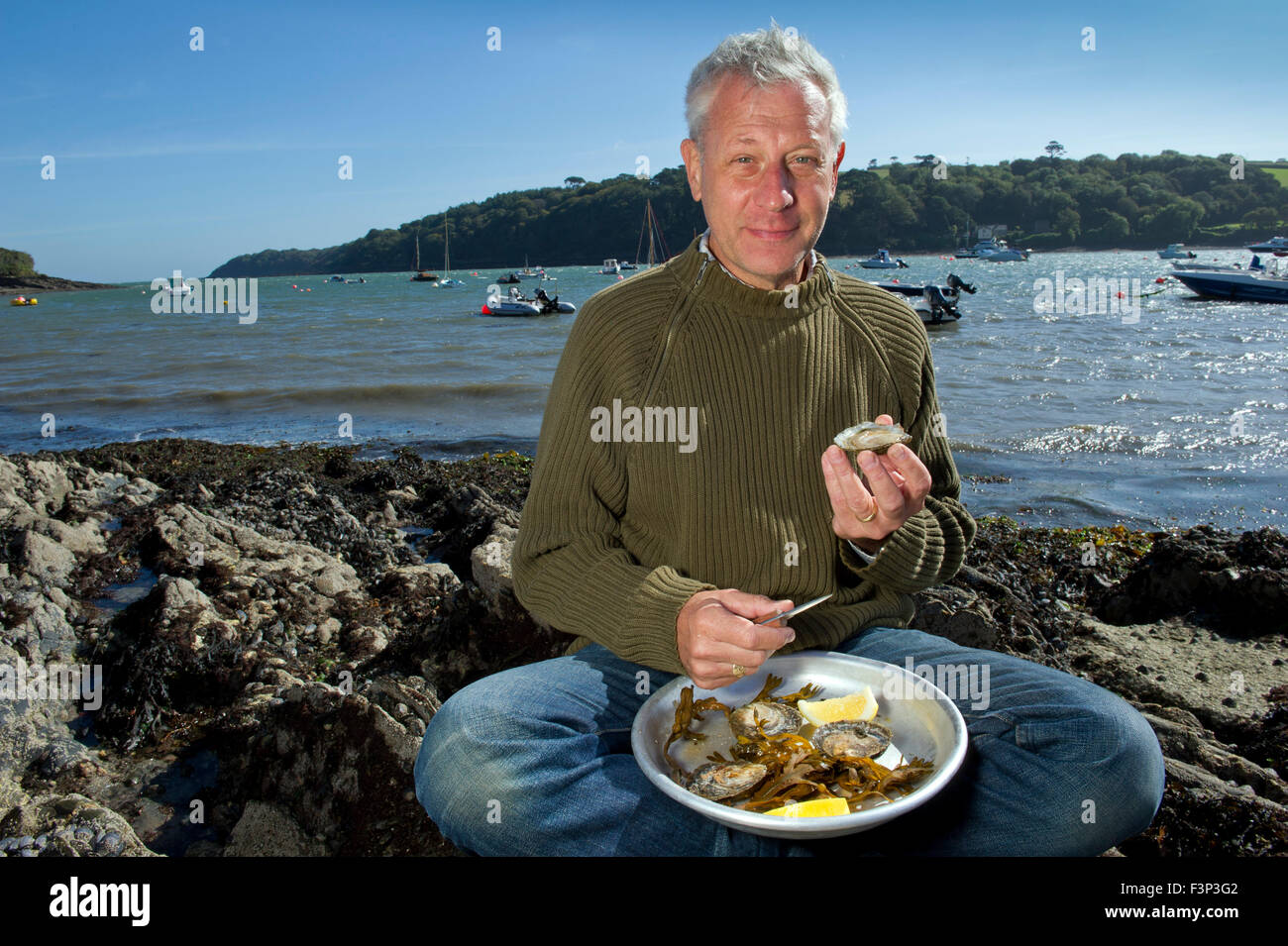Robin Hancock of Wright Brothers Oysters, who manages the Duchy of ...