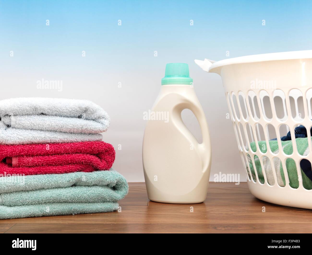 An abstract photo of traditional laundry items Stock Photo - Alamy