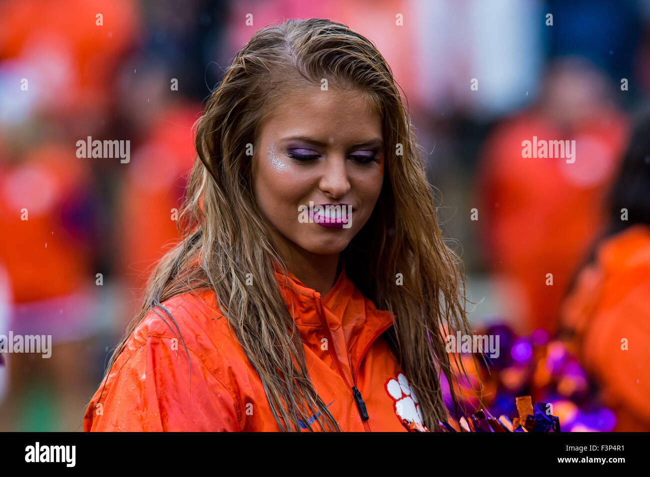 Clemson Rally Cat during the NCAA Football game between Georgia Tech ...