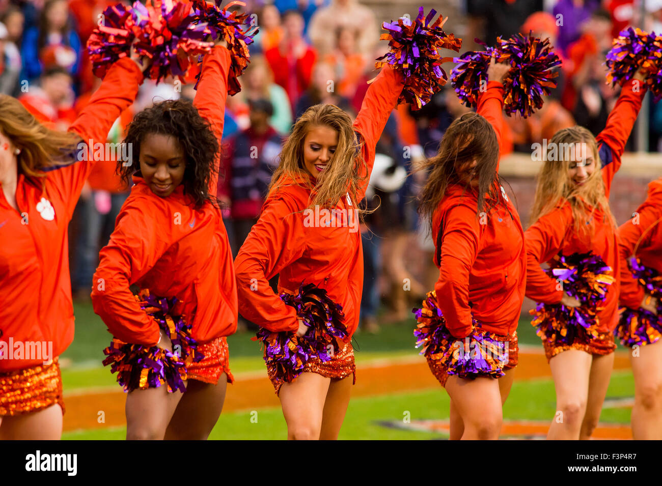 Clemson tigers rally cats during hi-res stock photography and images ...