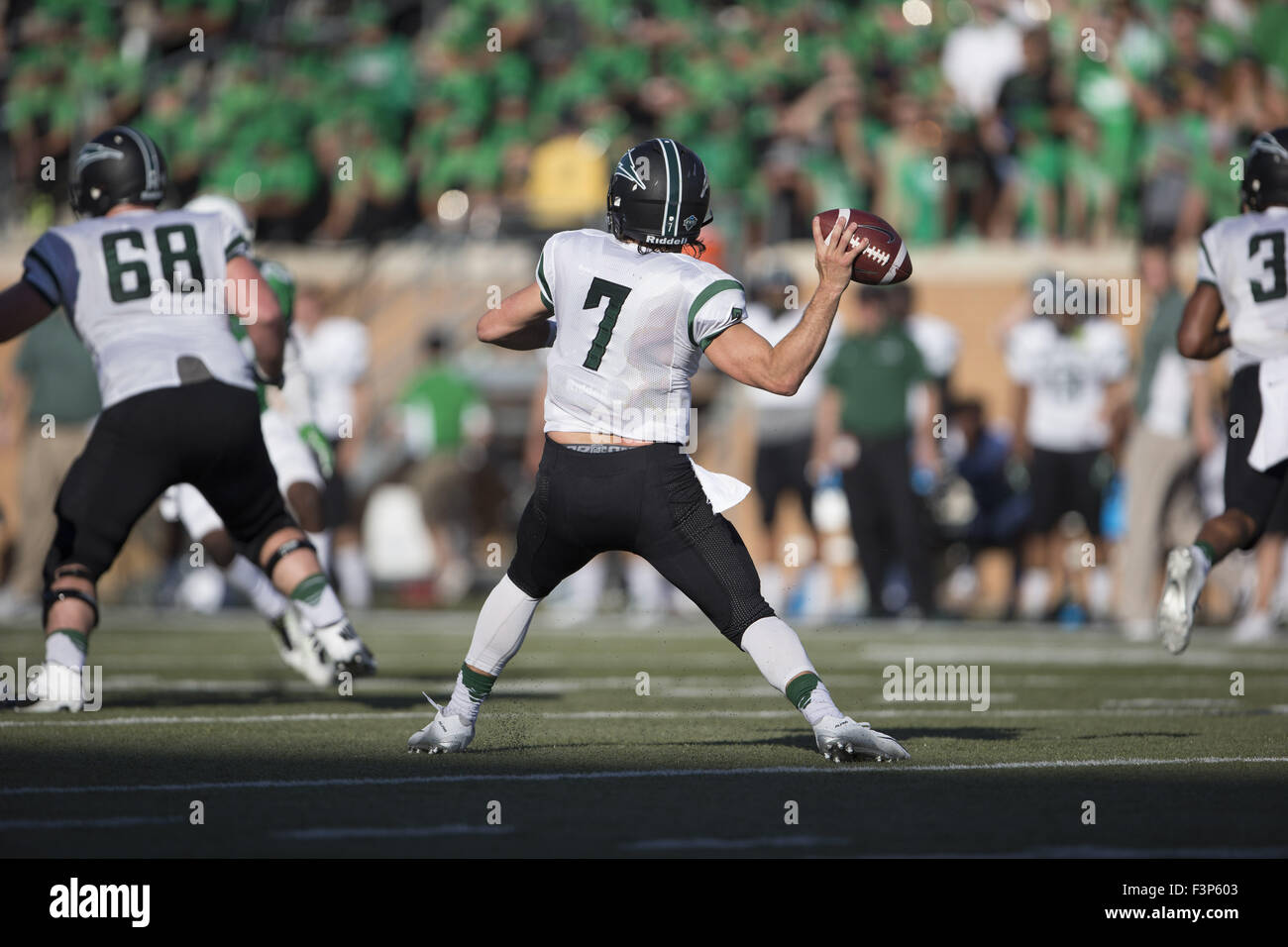 Denton, Texas, USA. 10th Oct, 2015. October 10, 2015: Portland State ...